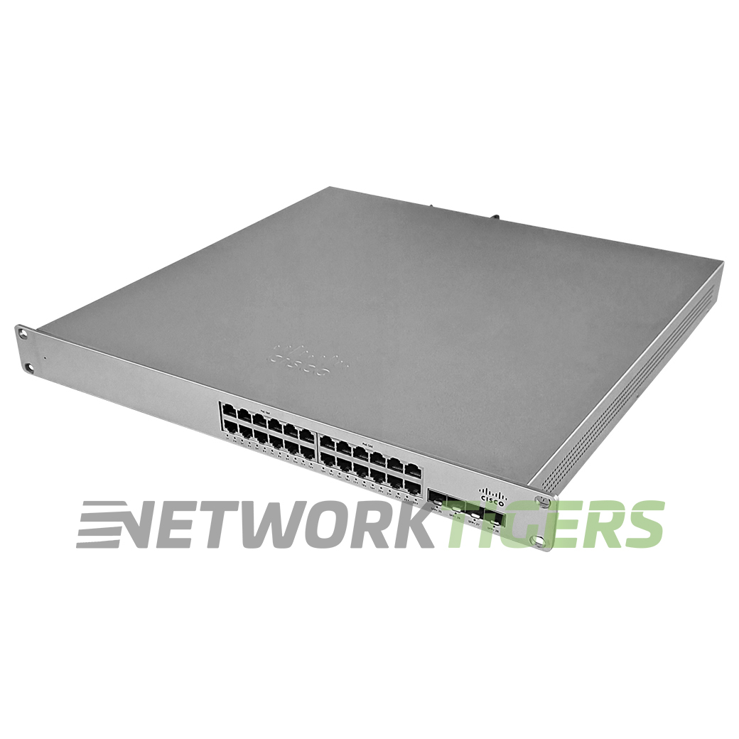 Cisco Meraki MS350-24P-HW 24x 1GB PoE+ RJ-45 4x 10GB SFP+ Unclaimed ...