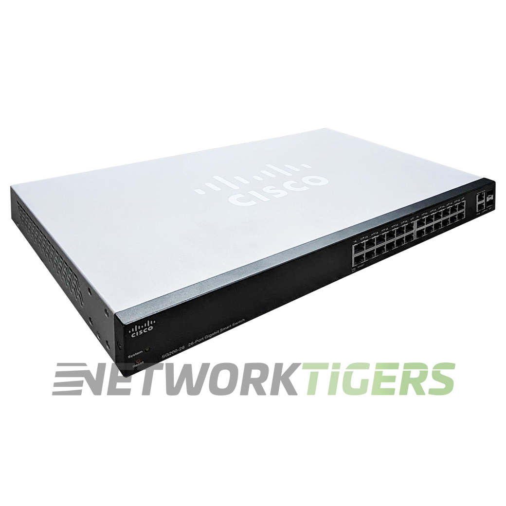 Cisco SG200-26 SLM2024 200 Series Small Business 26-Port Gigabit Smart ...